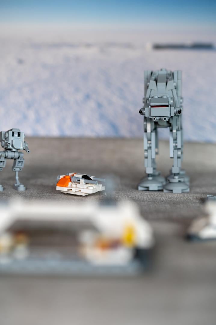 LEGO MOC-44946 Micro Assault on Hoth + AT-AT & AT-ST (Star Wars > Mini ...
