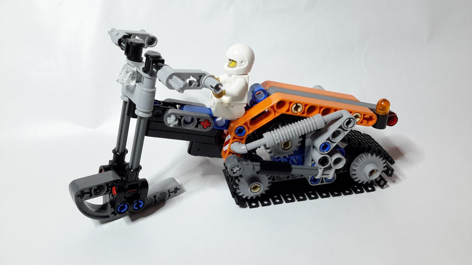 LEGO MOC Snow Bike 42032 C Model by BrickFlux | Rebrickable - Build ...