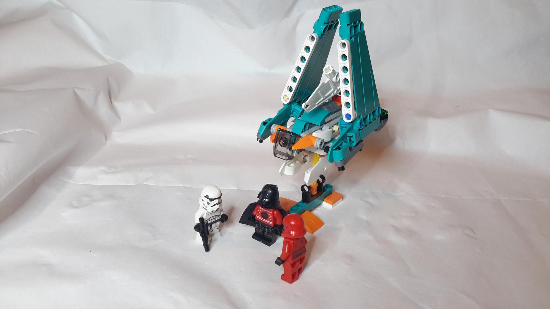 LEGO MOC 42117 Theta-class shuttle by Tamino | Rebrickable - Build with ...