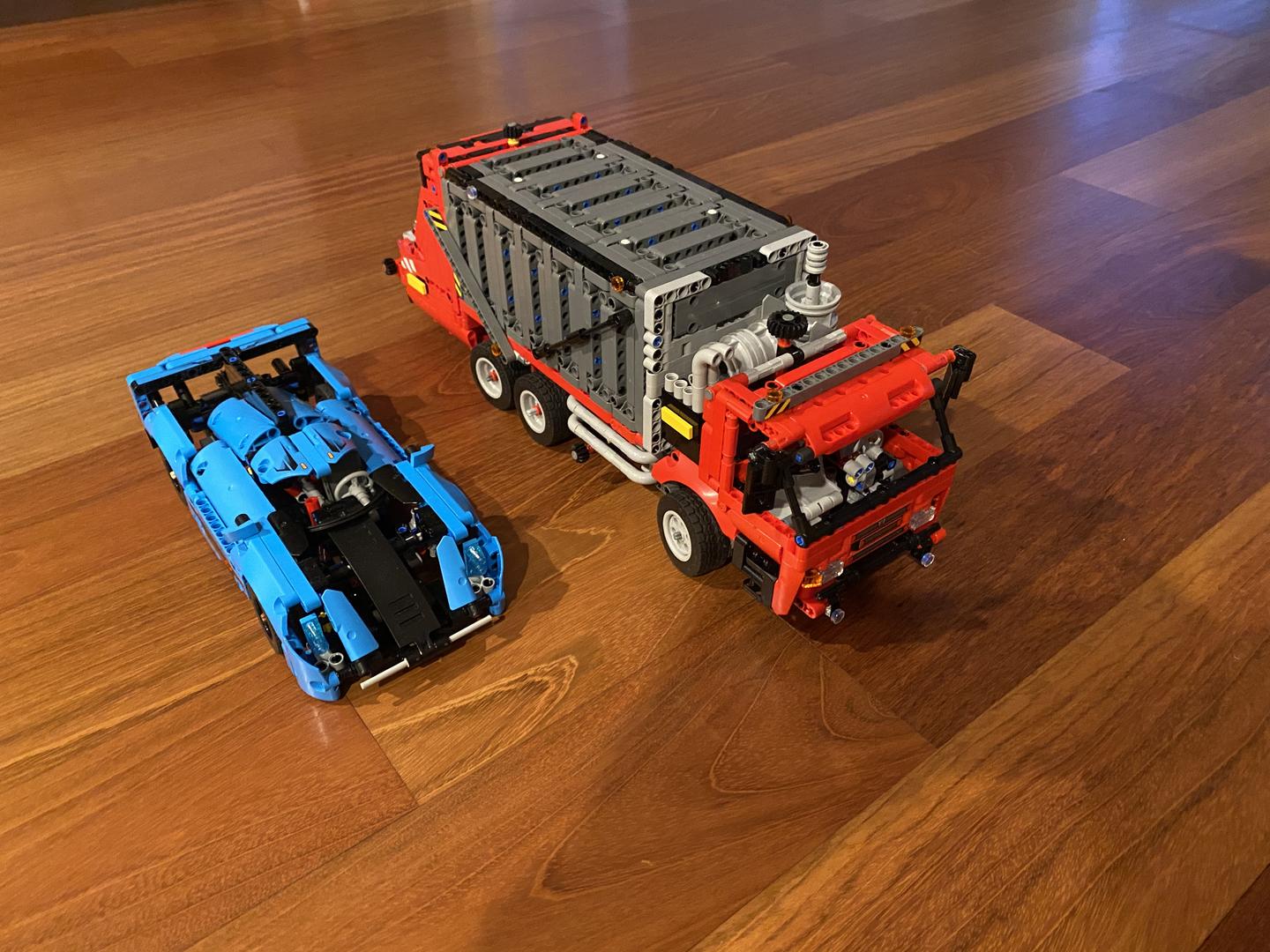 LEGO MOC 42098 C model - Garbage Truck by Dyens Creations | Rebrickable ...