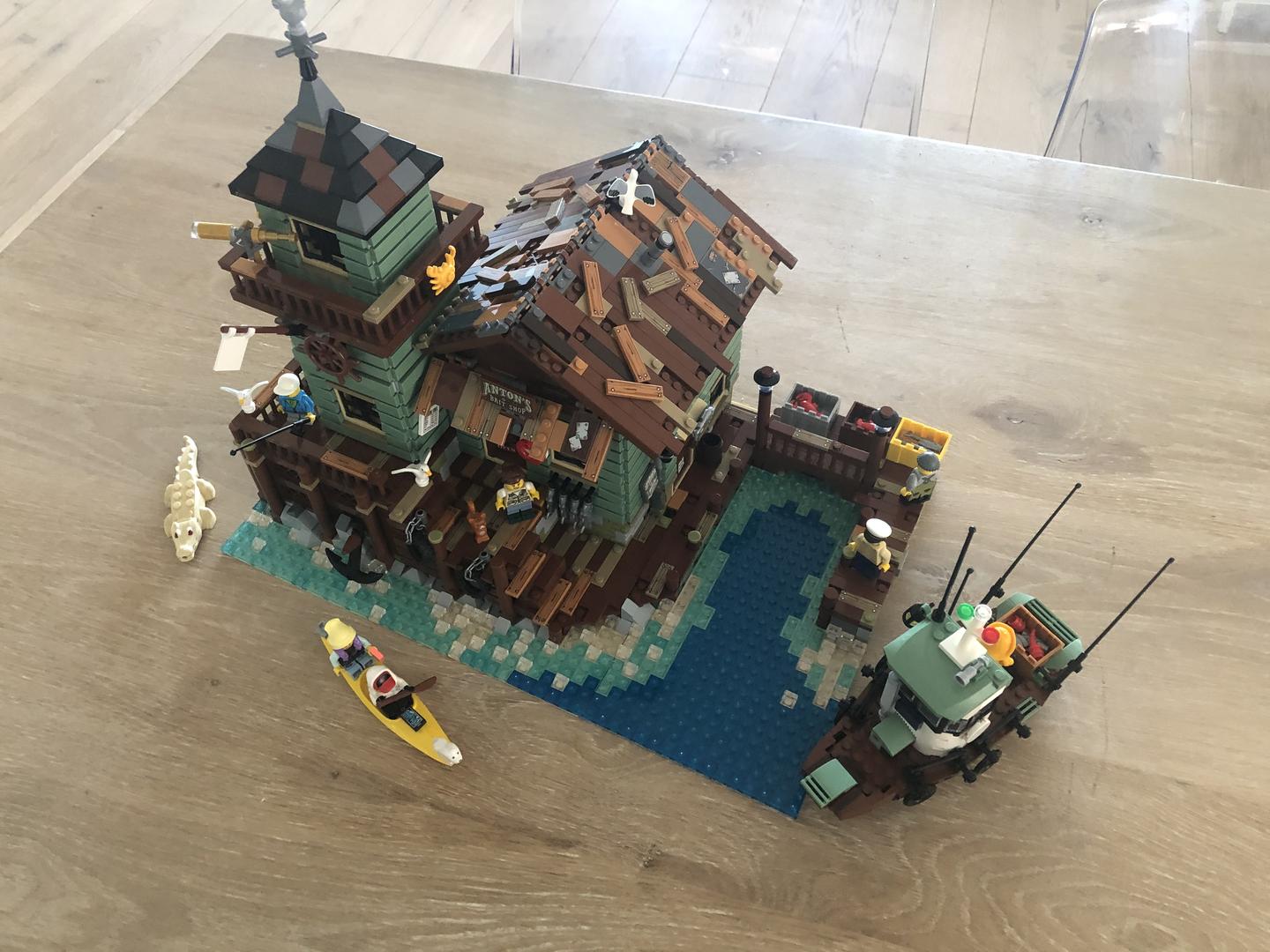 LEGO MOC Pier - Extension for the Old Fishing Store by TOB1bricks ...