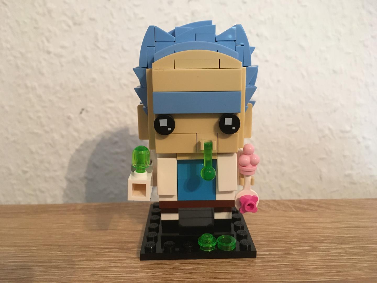 LEGO MOC Brickheadz - Rick Sanchez by brick_monster | Rebrickable ...
