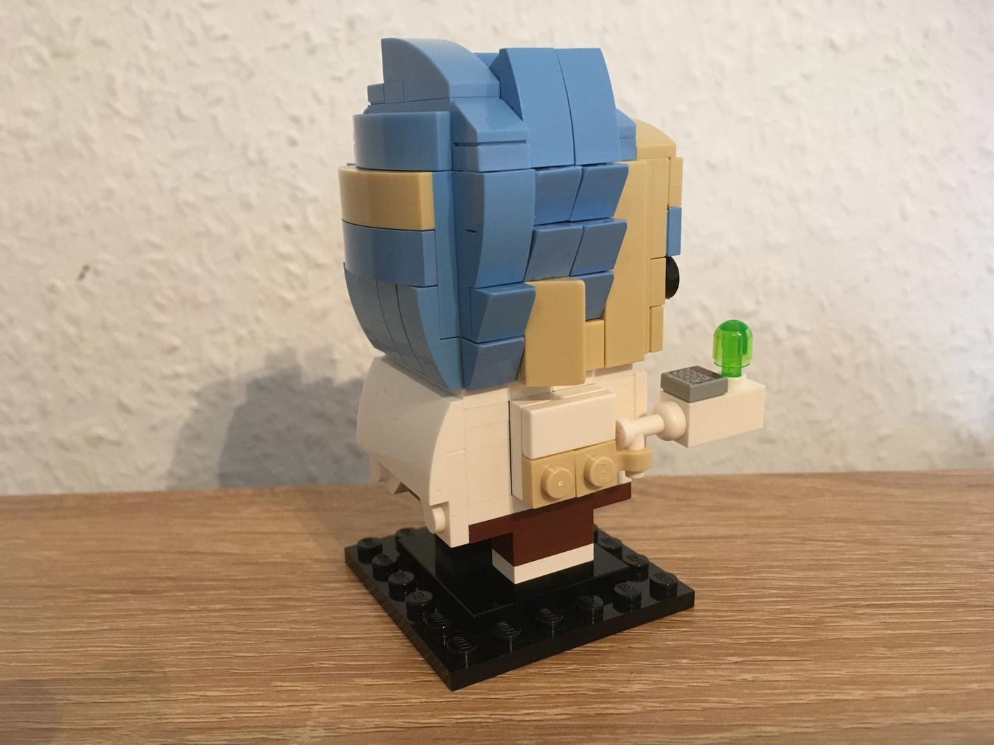 LEGO MOC Brickheadz - Rick Sanchez by brick_monster | Rebrickable ...