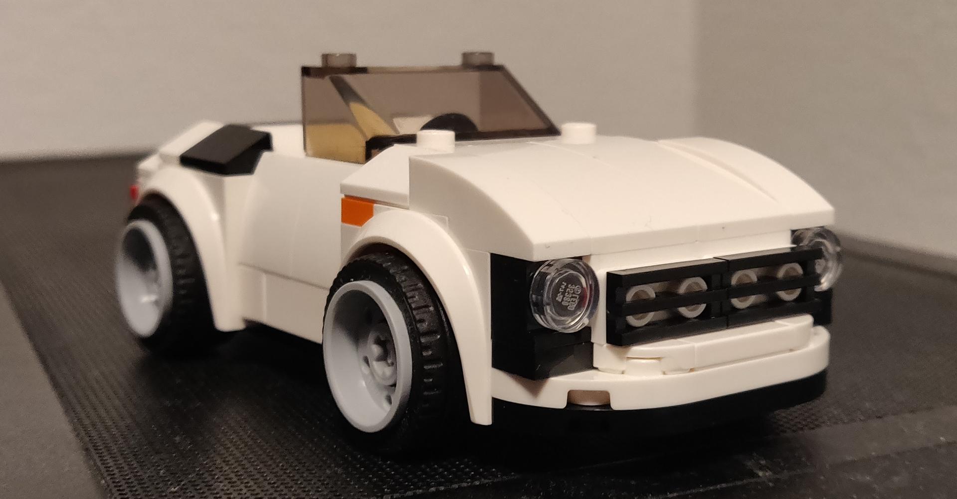 LEGO MOC Small Convertible - 75895 alternate build by CluelessBricks ...