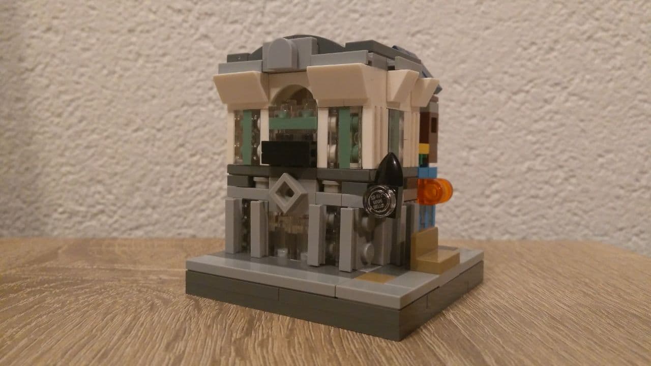 LEGO MOC Mini Modular of 10251 Brick Bank by dvdliu | Rebrickable ...