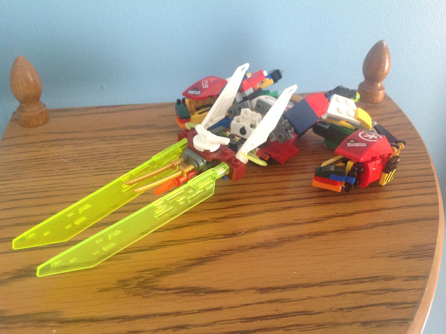 LEGO MOC Ninjago Transformer from Kai Mech Jet (set 71707) by ...