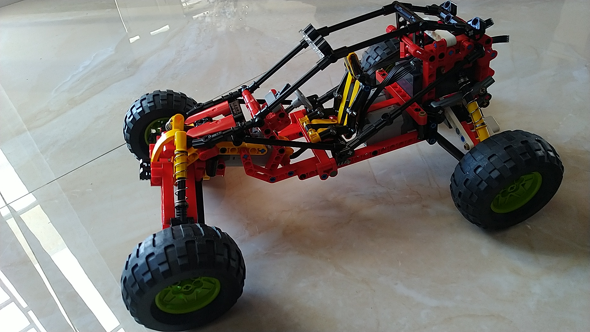 LEGO MOC Blue Lightning Buggy by Madoca1977 | Rebrickable - Build with LEGO
