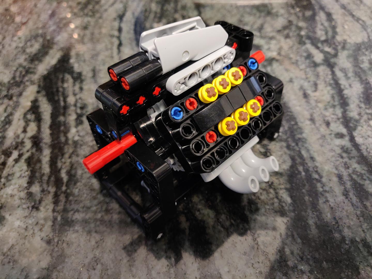 LEGO MOC Mini W12 Engine by iulian2500 | Rebrickable - Build with LEGO