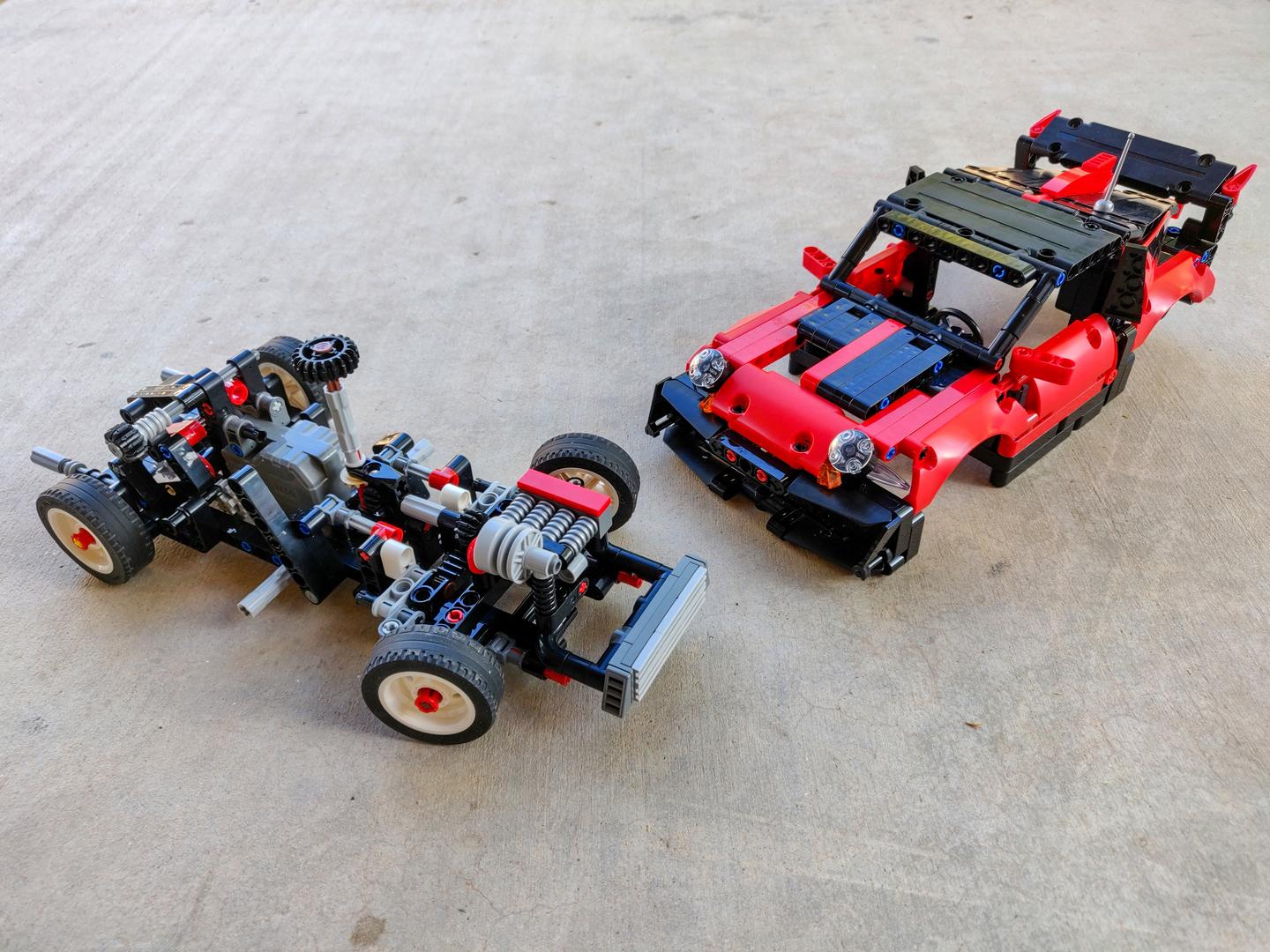 LEGO MOC 42106: Pullback Racer by Tomik | Rebrickable - Build with LEGO