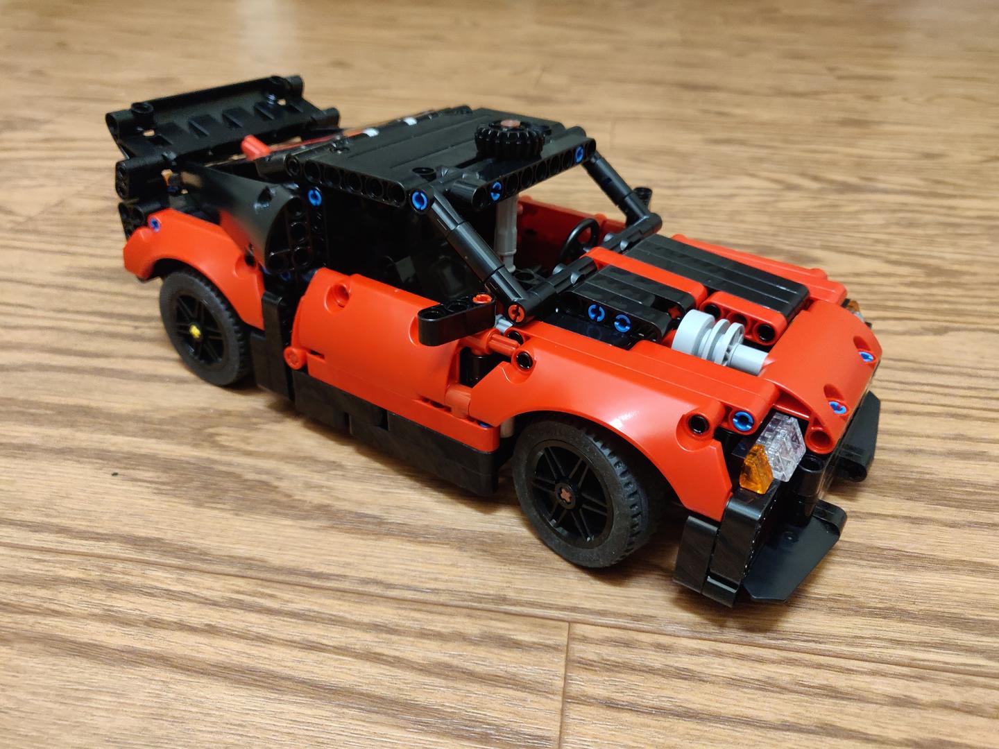 LEGO MOC 42106: Pullback Racer by Tomik | Rebrickable - Build with LEGO
