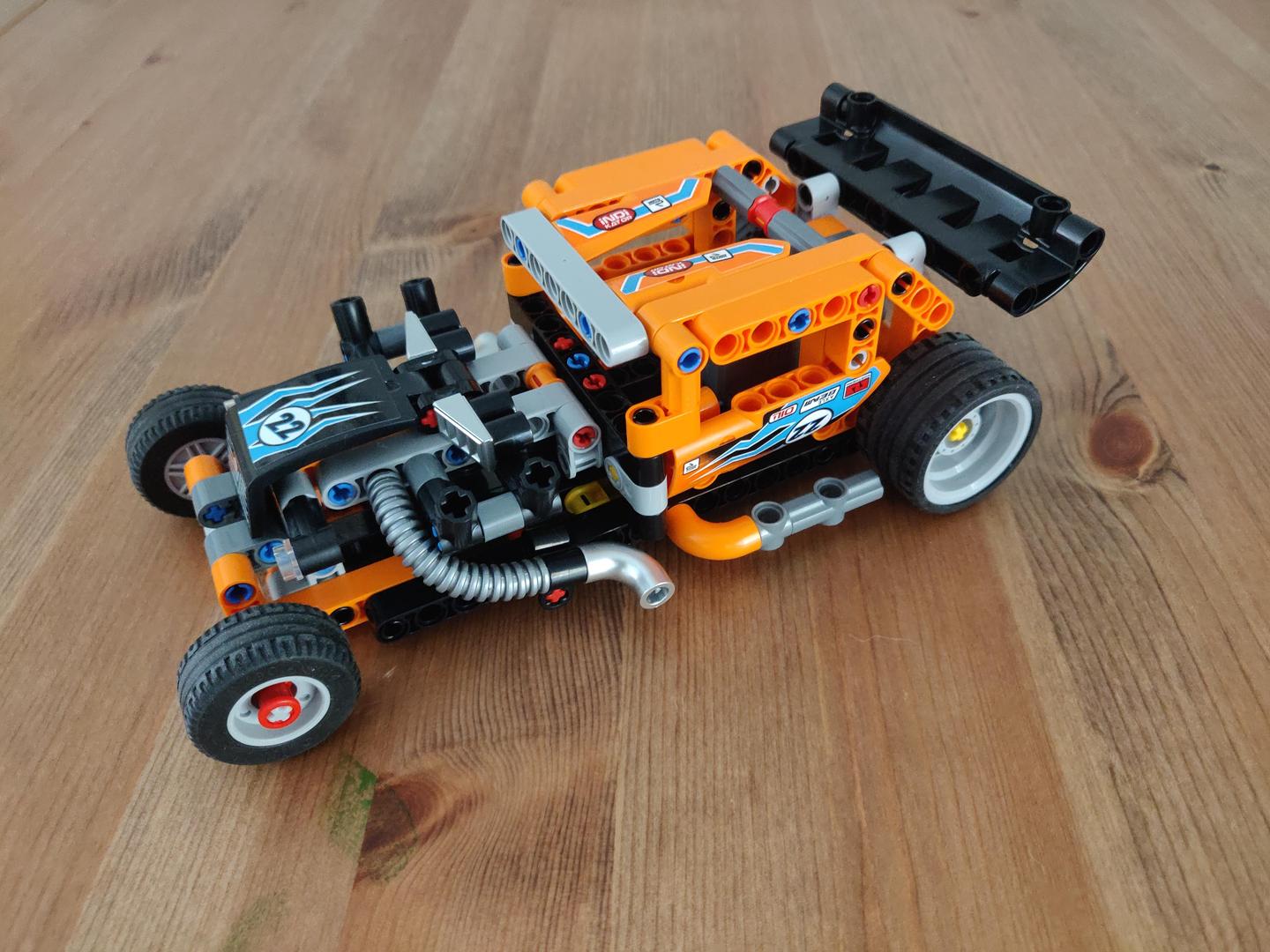 LEGO MOC Rat Rod - LEGO Technic 42104 D Model by grohl | Rebrickable ...