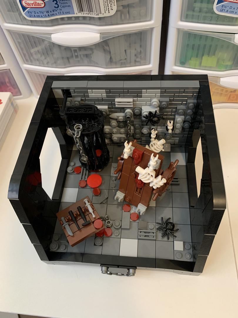 LEGO MOC Medieval Dungeon with a special stand by gabizon | Rebrickable ...