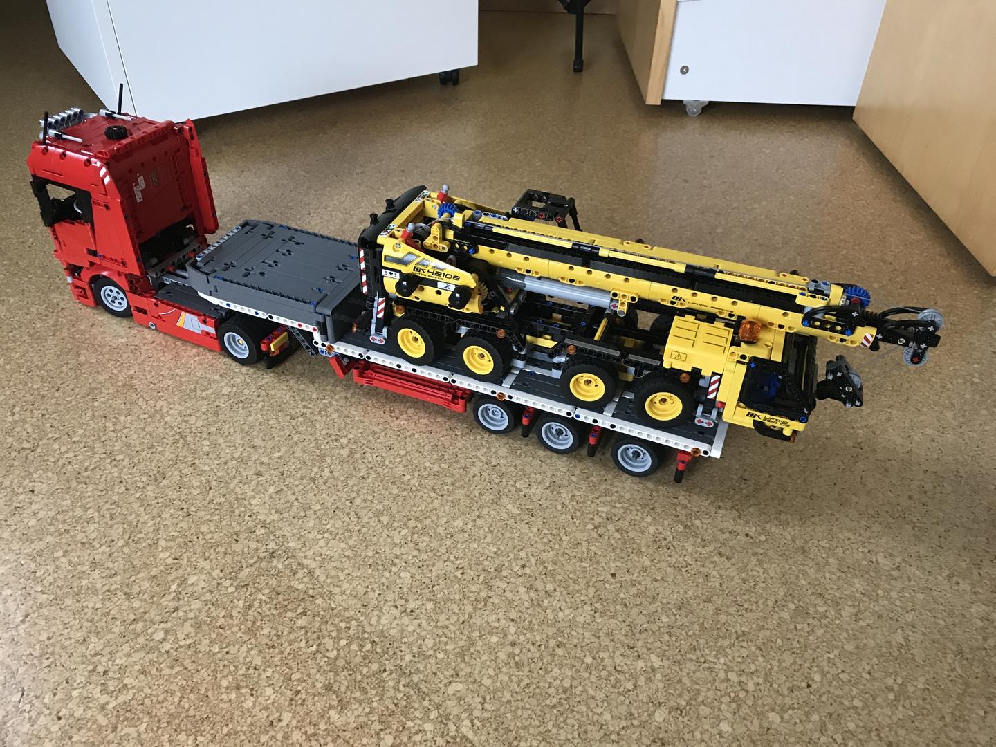 LEGO MOC Scania truck and steering trailer by technicprojects ...