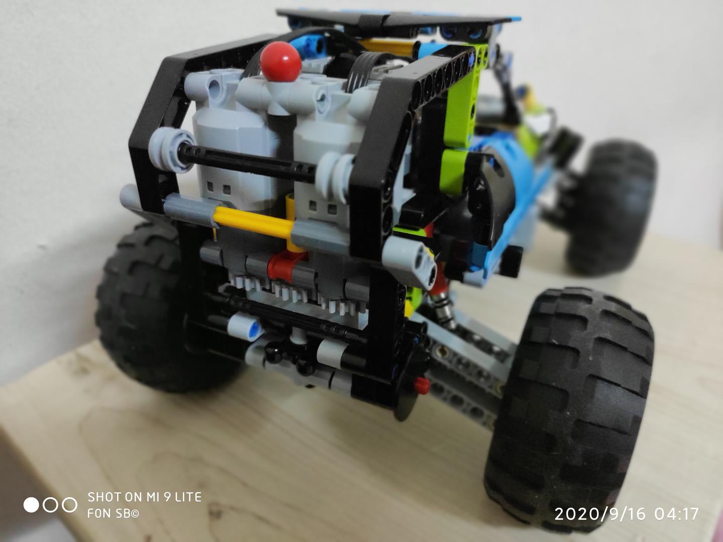 LEGO MOC Motorized Formula Off-Roader by dagupa | Rebrickable - Build ...