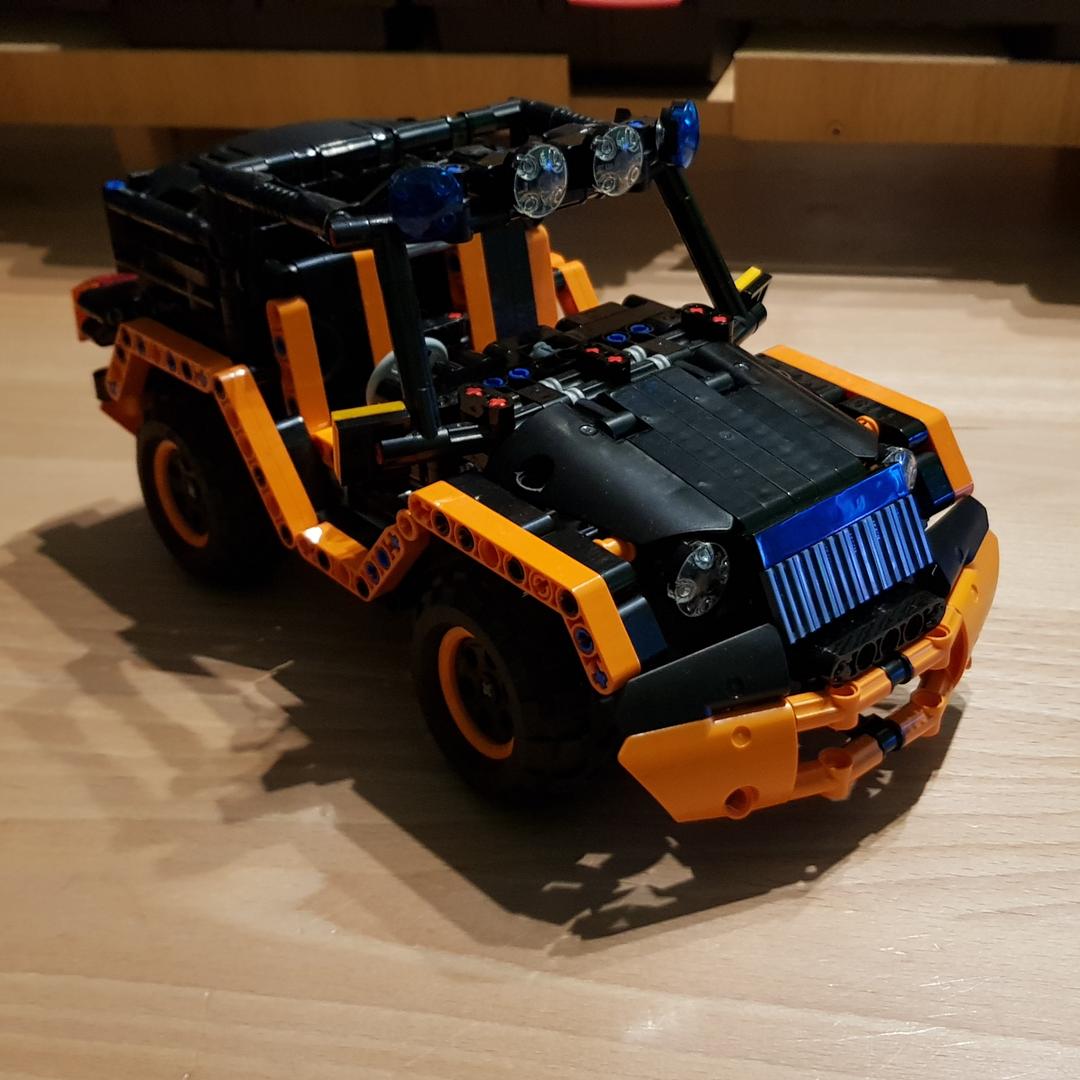 LEGO MOC RC Mini Jeep by Chade | Rebrickable - Build with LEGO