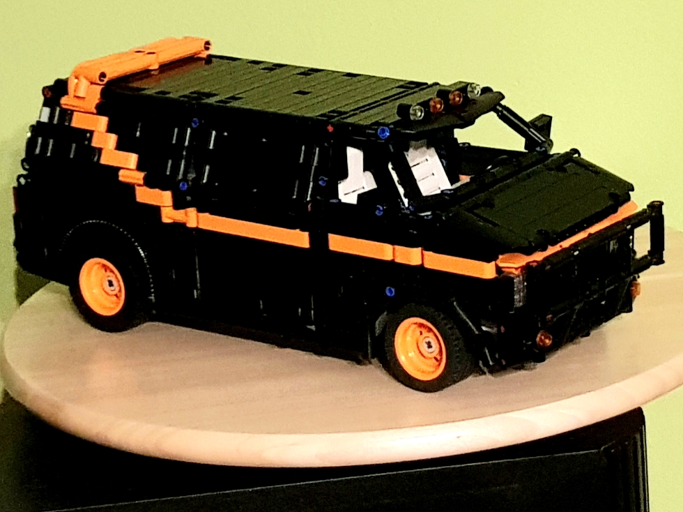 LEGO MOC A-Team Van by Chade | Rebrickable - Build with LEGO