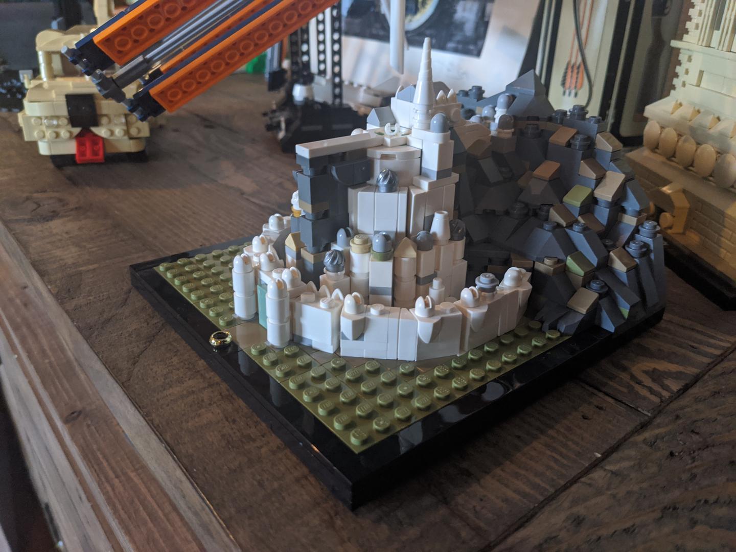 LEGO MOC Micro Minas Tirith by benbuildslego | Rebrickable - Build with ...
