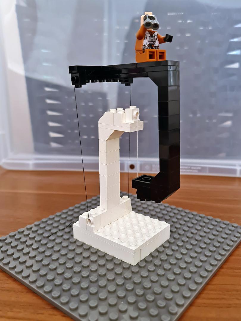 LEGO MOC Thread Based Tensegrity Sculpture by fgee | Rebrickable ...