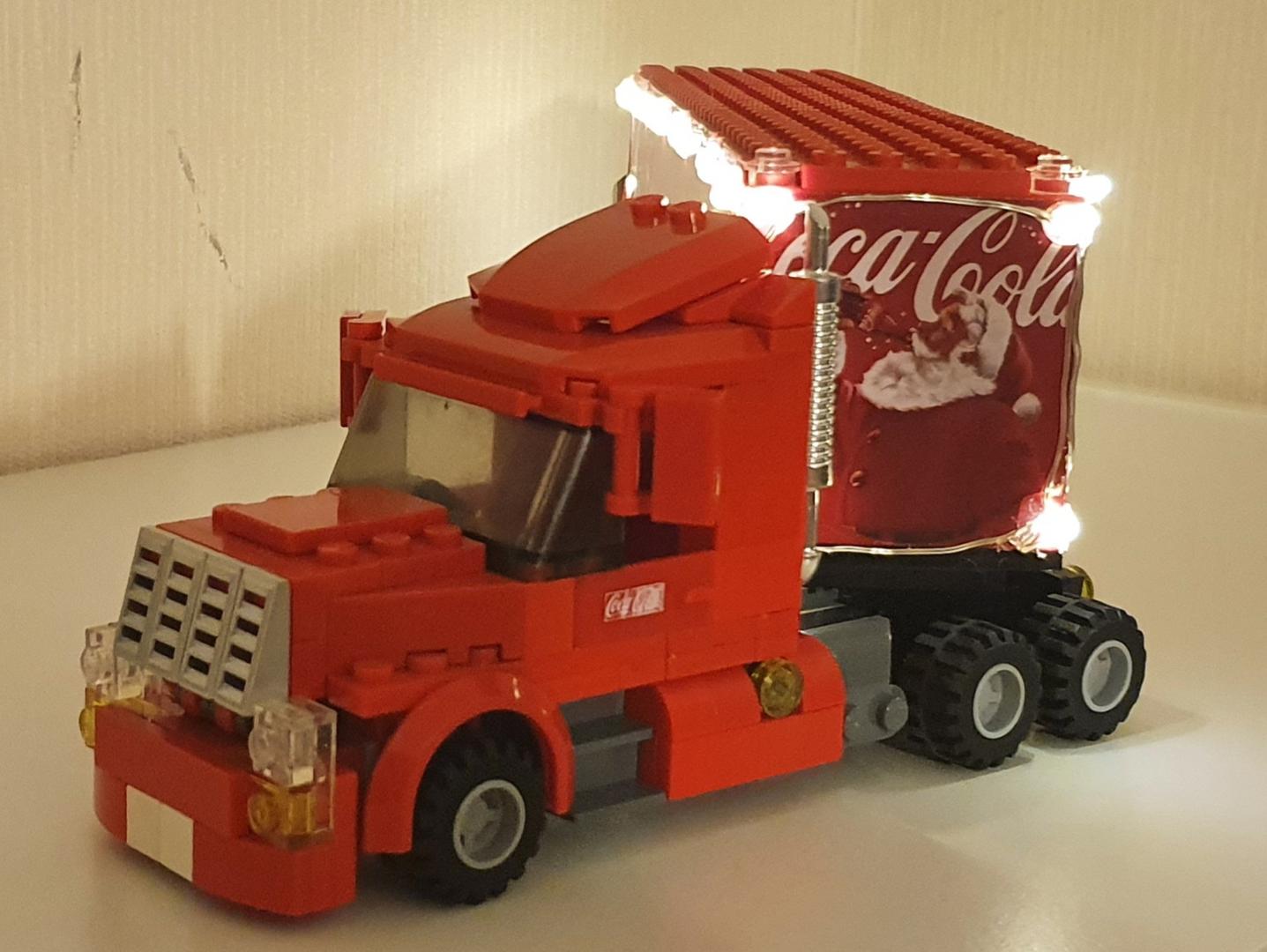 LEGO MOC Coca Cola Christmas Truck by LegoPondswald | Rebrickable ...