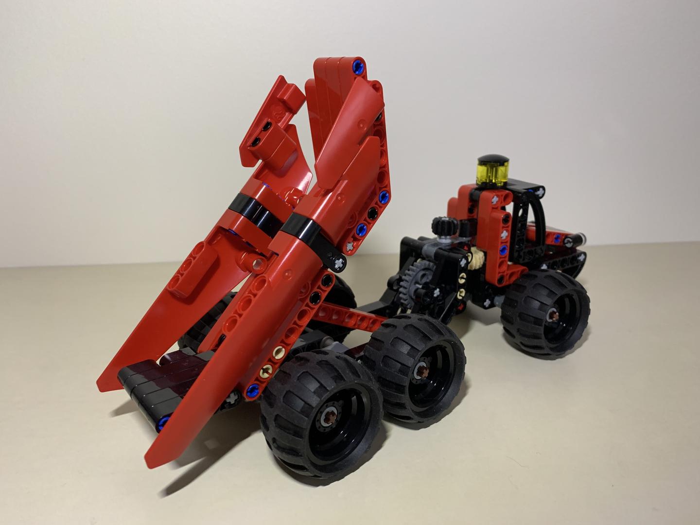 LEGO MOC Blue Mini Dump truck by l1anchu | Rebrickable - Build with LEGO