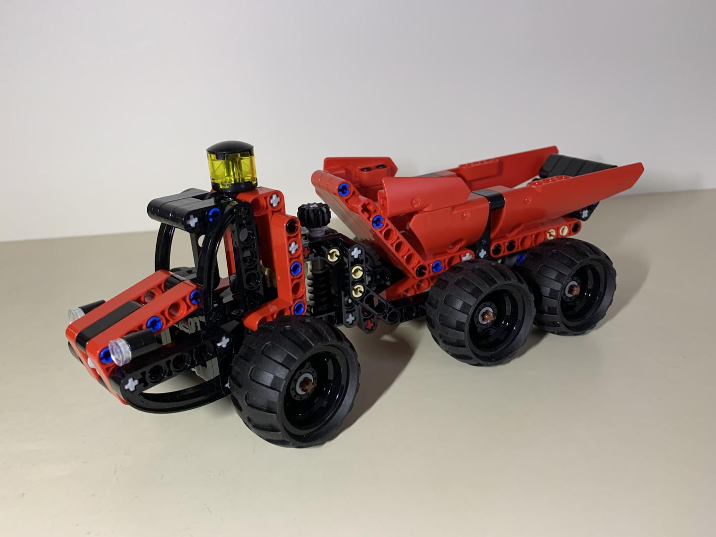 LEGO MOC Blue Mini Dump truck by l1anchu | Rebrickable - Build with LEGO