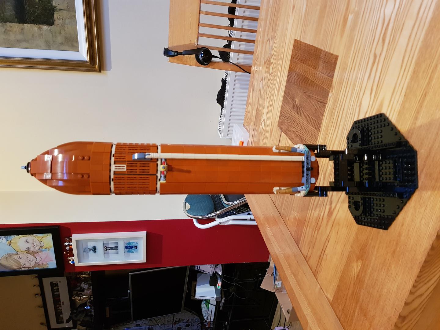 LEGO MOC Space Shuttle (1:110 Scale) by KingsKnight | Rebrickable ...