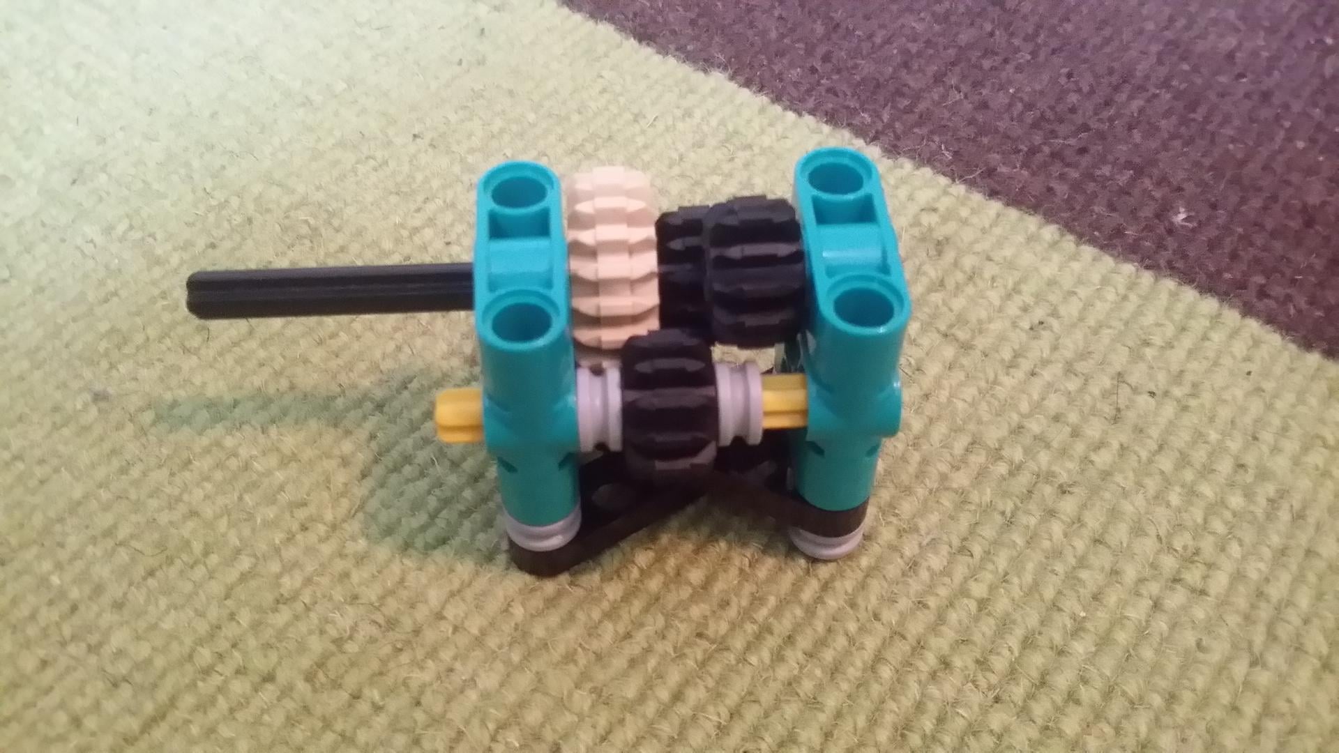 LEGO MOC Easy push to reverse gear by BrickDesignerNL | Rebrickable ...