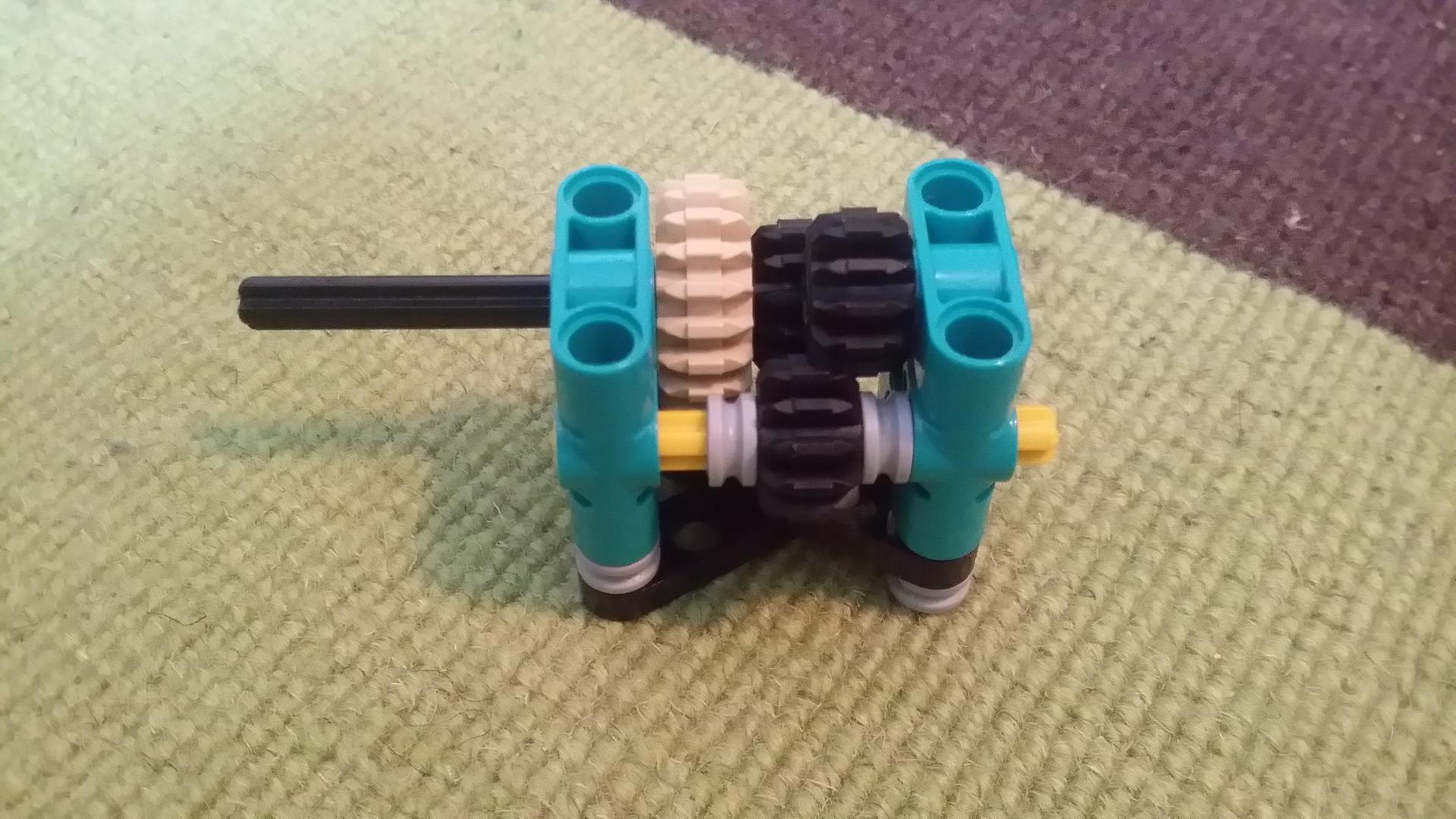 LEGO MOC Easy push to reverse gear by BrickDesignerNL | Rebrickable ...