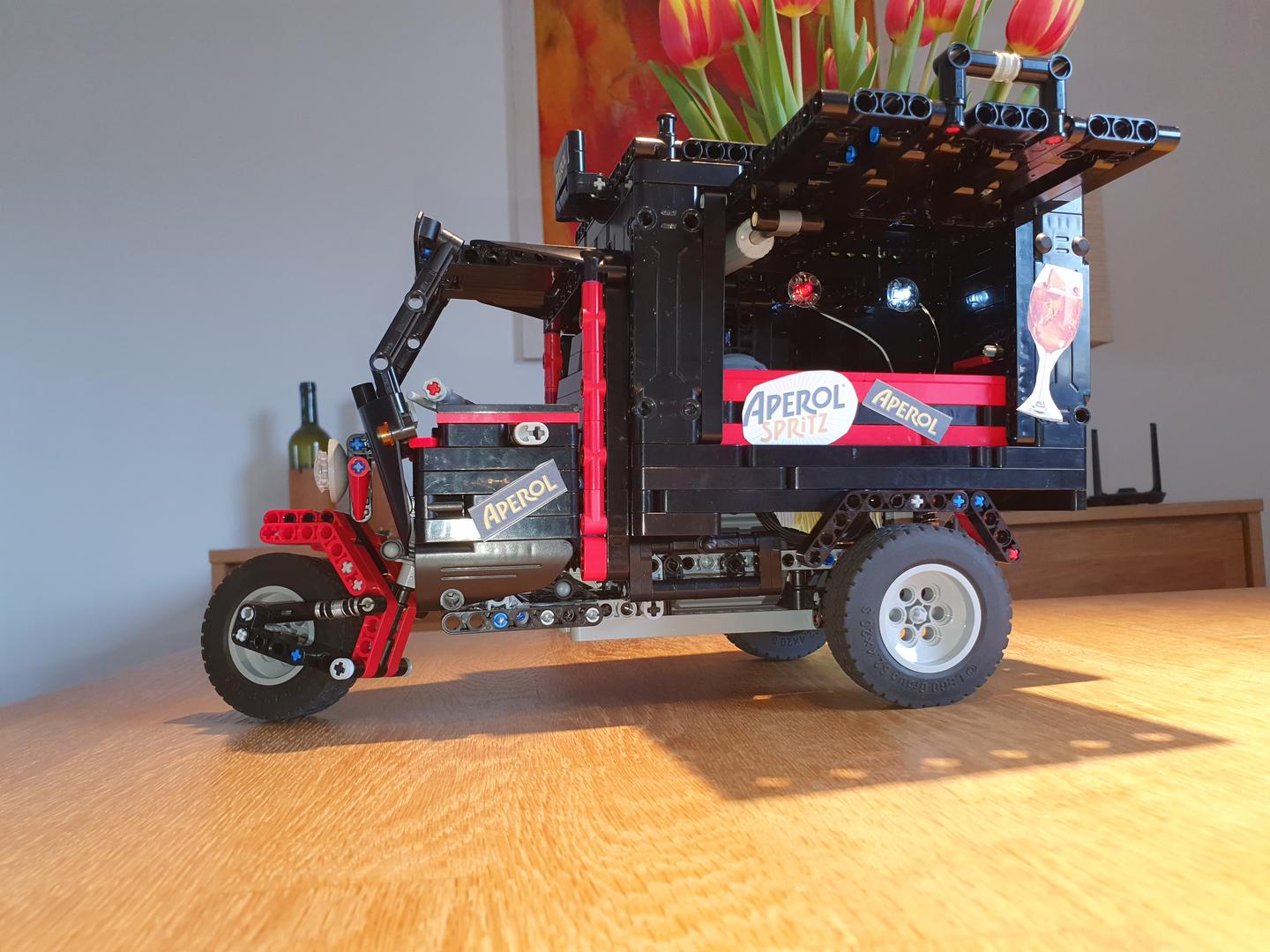 LEGO MOC Piaggio APE by Nico71 | Rebrickable - Build with LEGO