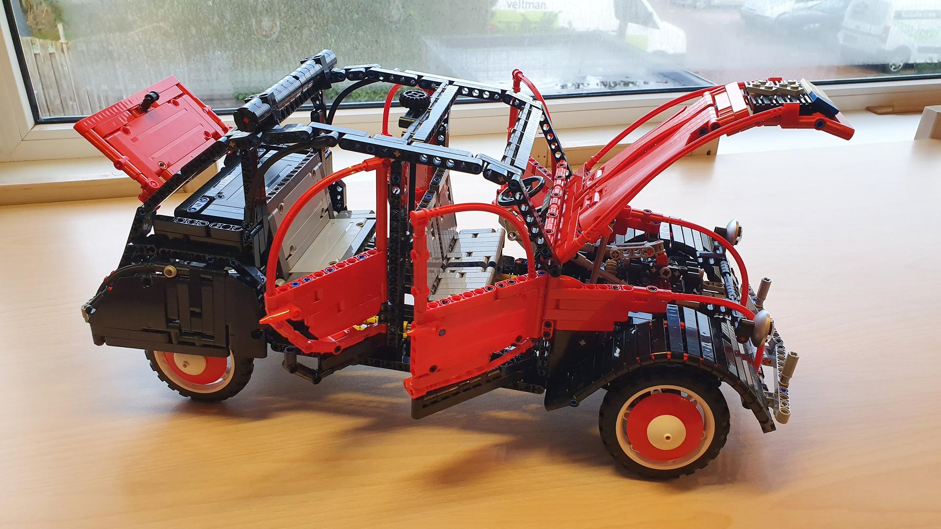 LEGO MOC Citroen 2CV Charleston by Nico71 | Rebrickable - Build with LEGO