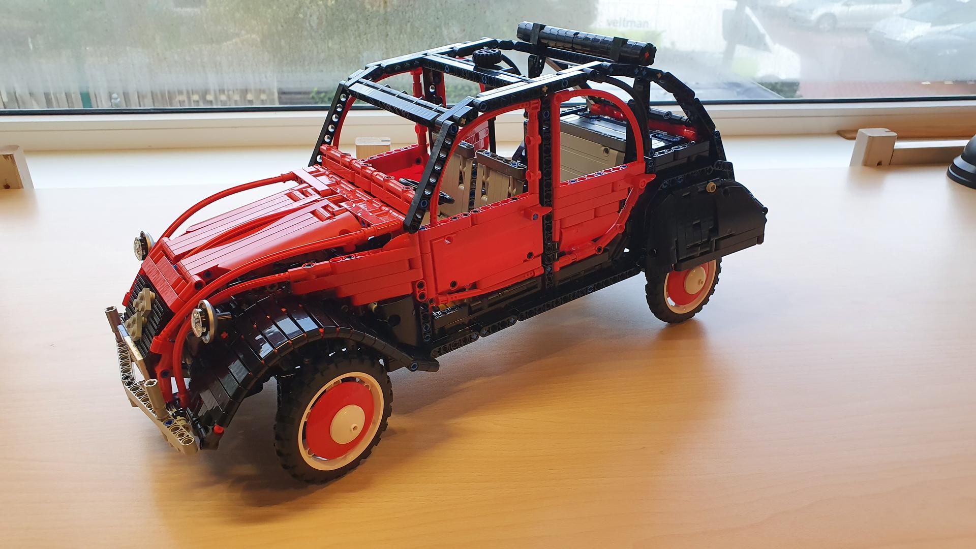 LEGO MOC Citroen 2CV Charleston by Nico71 | Rebrickable - Build with LEGO