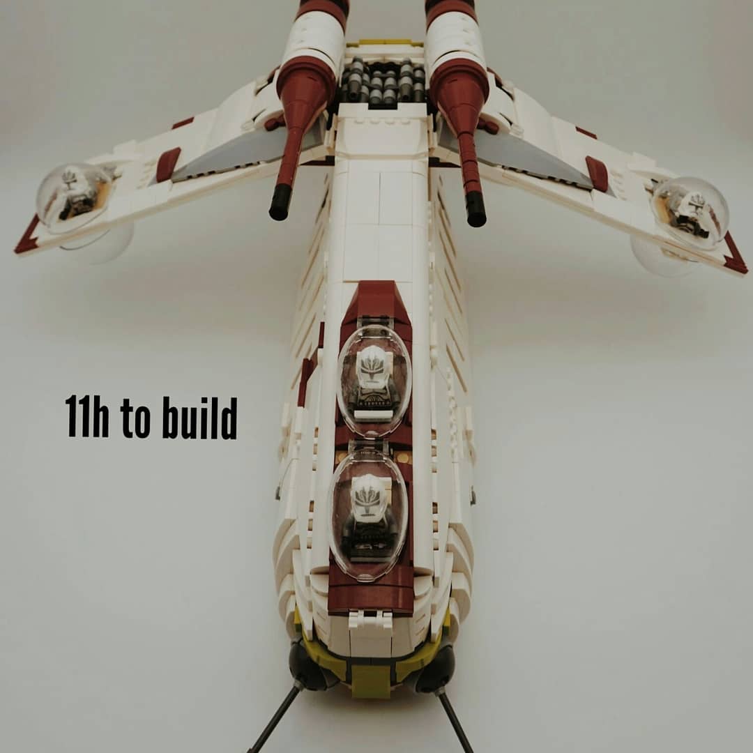 LEGO MOC Republic Gunship based set 75021 by ohsojang | Rebrickable ...