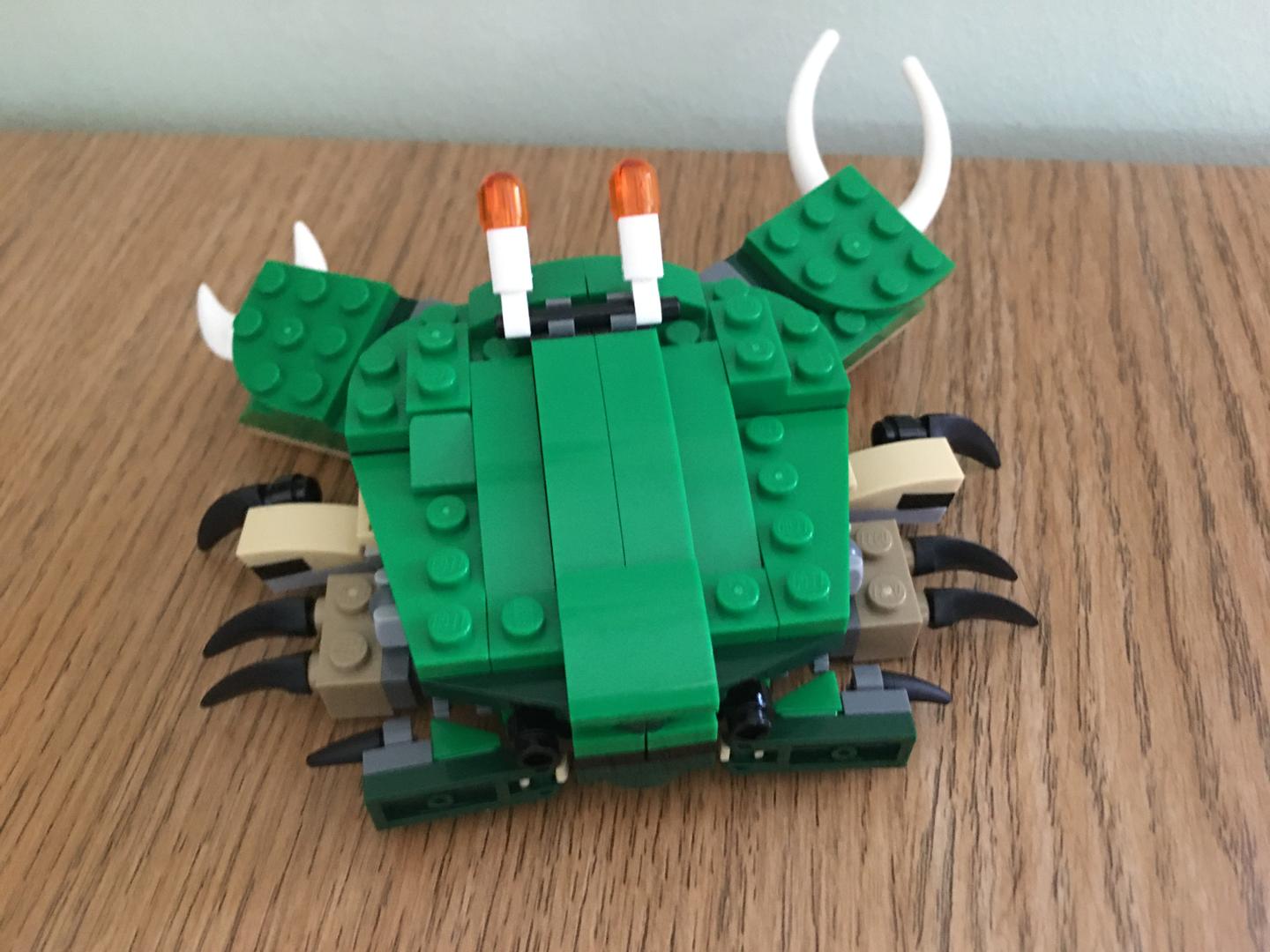 LEGO MOC 31058 Fiddler Crab by Nequmodiva | Rebrickable - Build with LEGO