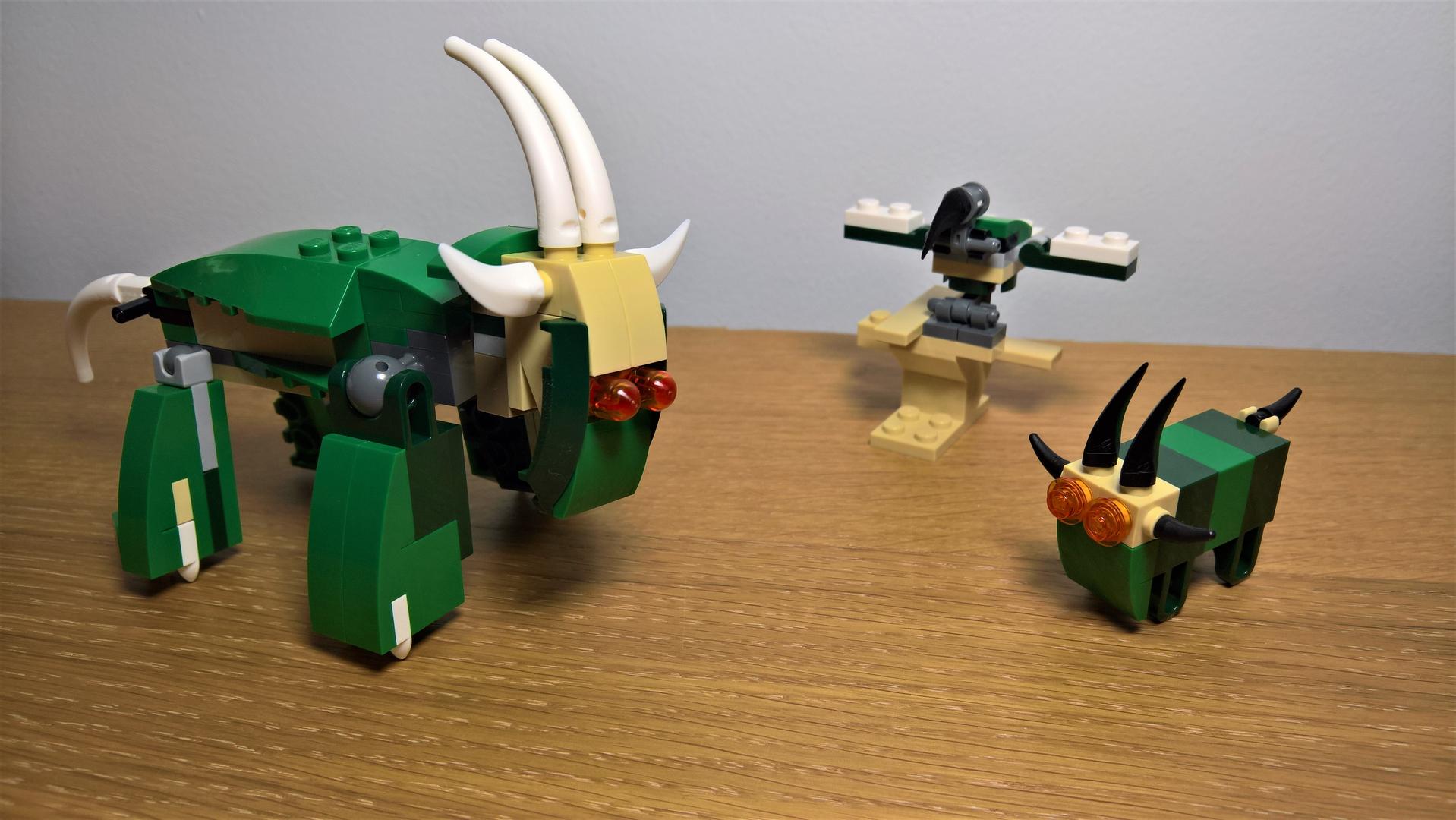 LEGO MOC Mountain Goats and Vulture by JKBrickworks | Rebrickable ...