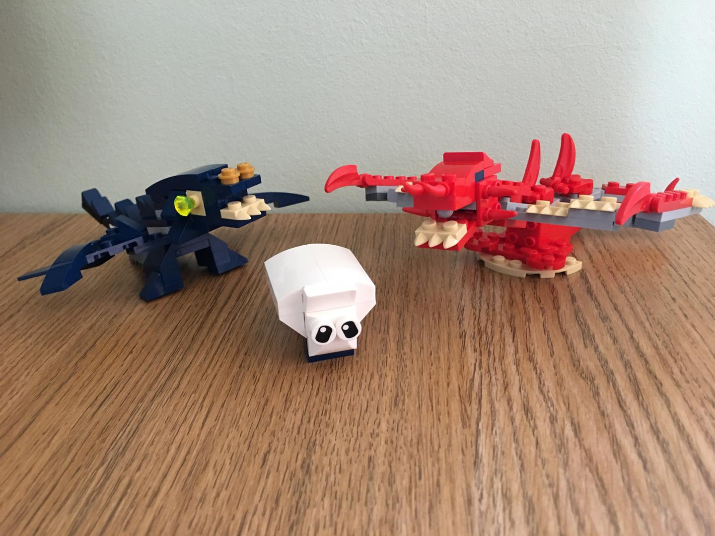 LEGO MOC 31088 Dragon Fight by BrickIntelligence | Rebrickable - Build ...