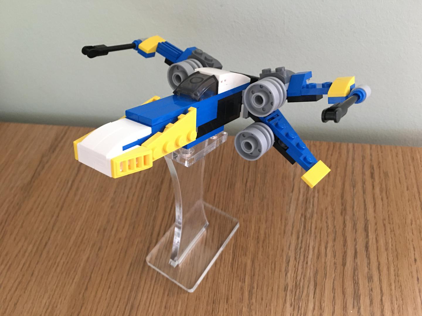 LEGO MOC 31087 Blue squadron resistance X-Wing by fosamax | Rebrickable ...