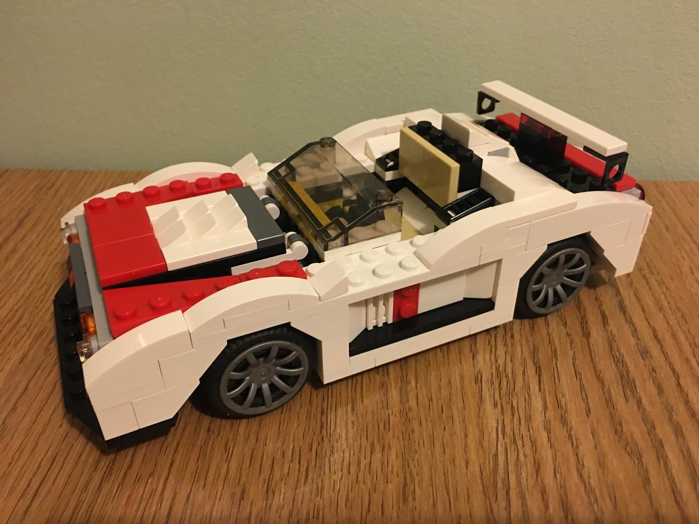 LEGO MOC 31006 C-Model: Roadster by Cleansupgood | Rebrickable - Build ...
