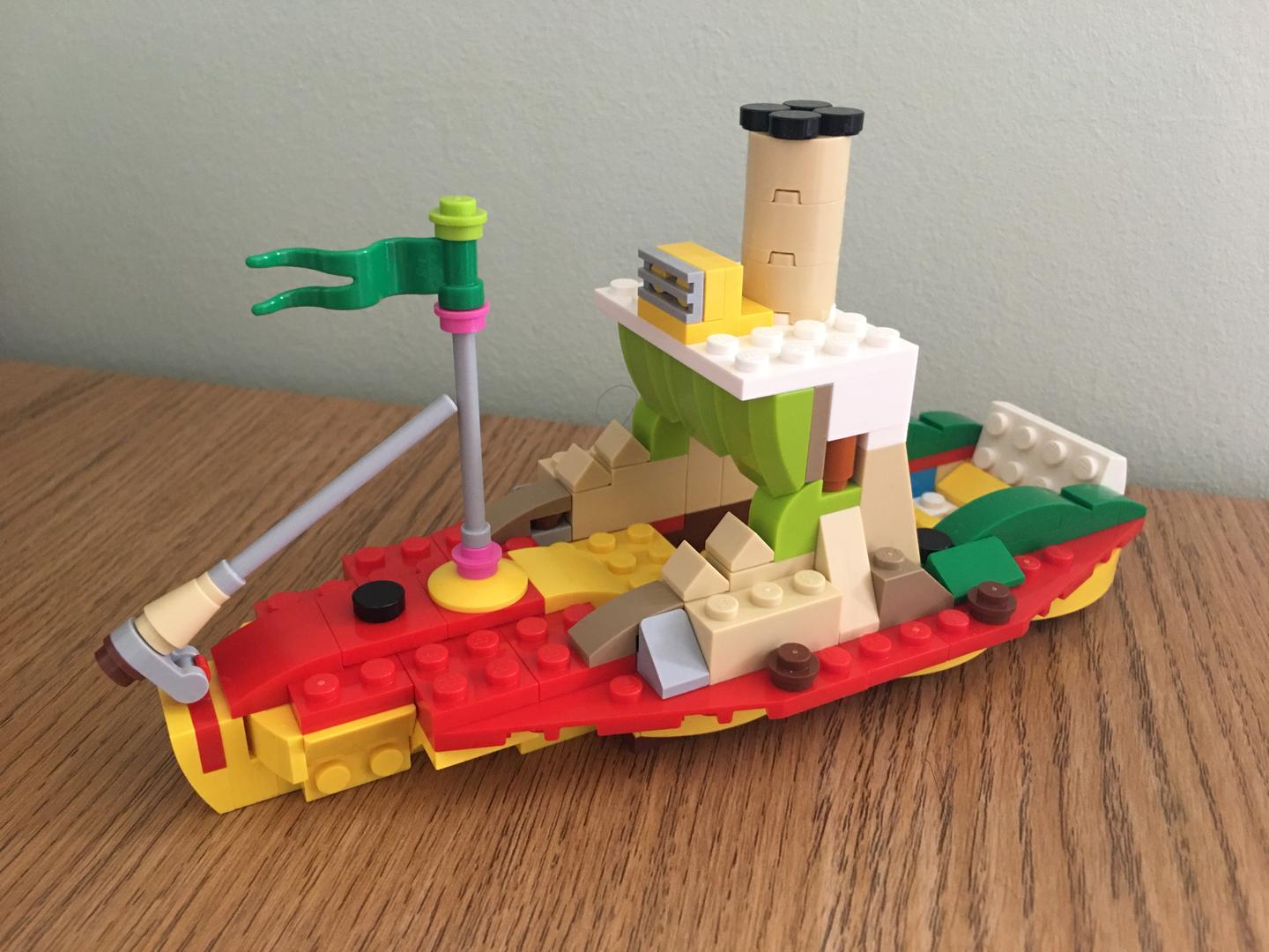 LEGO MOC 40411 Creative Car Ferry by Nequmodiva | Rebrickable - Build ...