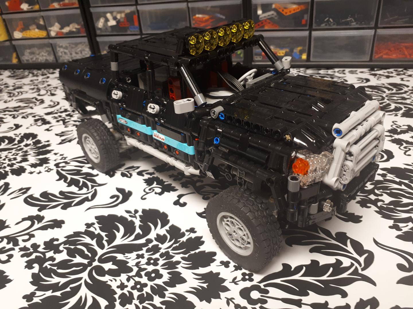 LEGO MOC LEGO Technic Dual-Driveshaft Pickup by KevinMoo | Rebrickable ...