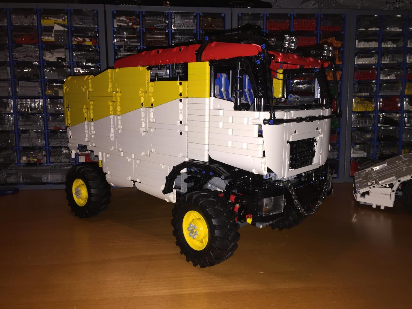 LEGO MOC Dakar Truck by Lucioswitch81 | Rebrickable - Build with LEGO