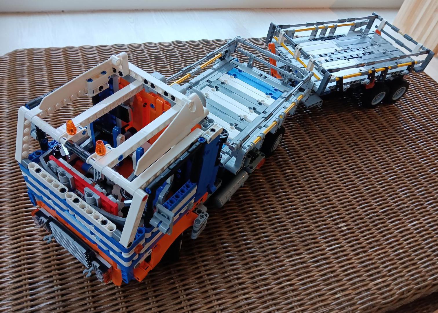 LEGO MOC 42128 alt Sidedump Eurotruck with trailer by przemoe ...