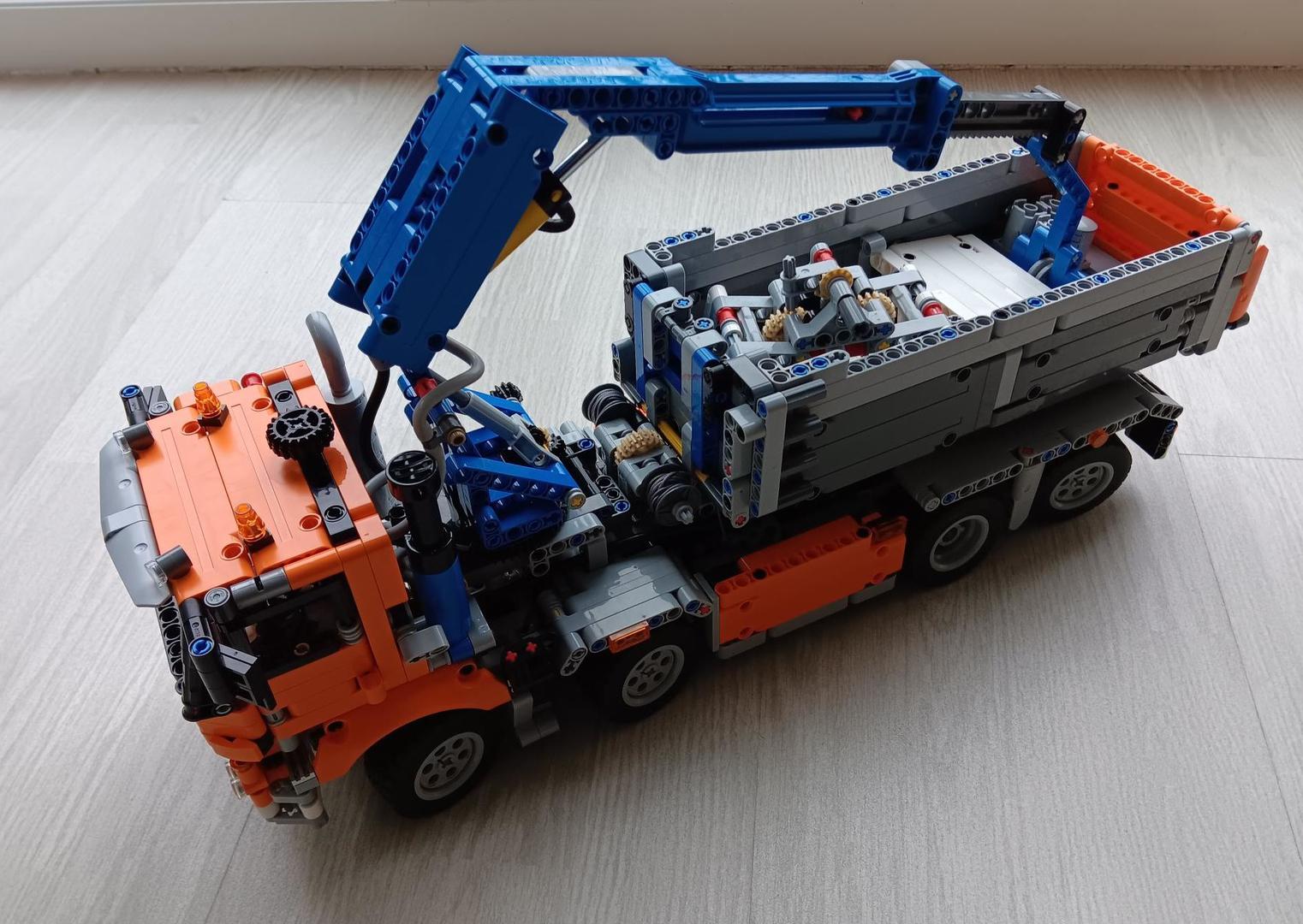 LEGO MOC-170103 42128 Roll-off Truck by M_longer | Rebrickable - Build ...
