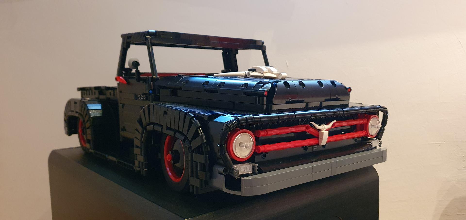 LEGO MOC Ford F100 by Loxlego | Rebrickable - Build with LEGO
