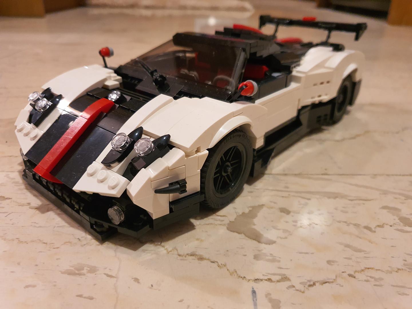 LEGO MOC Pagani Zonda Cinque Roadster by firas_legocars | Rebrickable ...