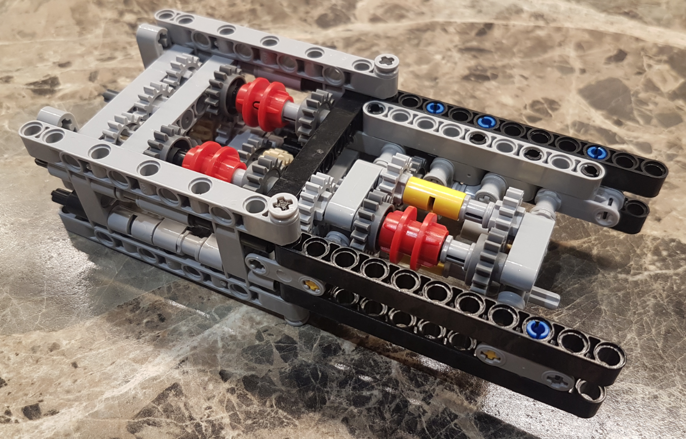 LEGO MOC 8 Speed sequential transmission by jfb9301 | Rebrickable ...