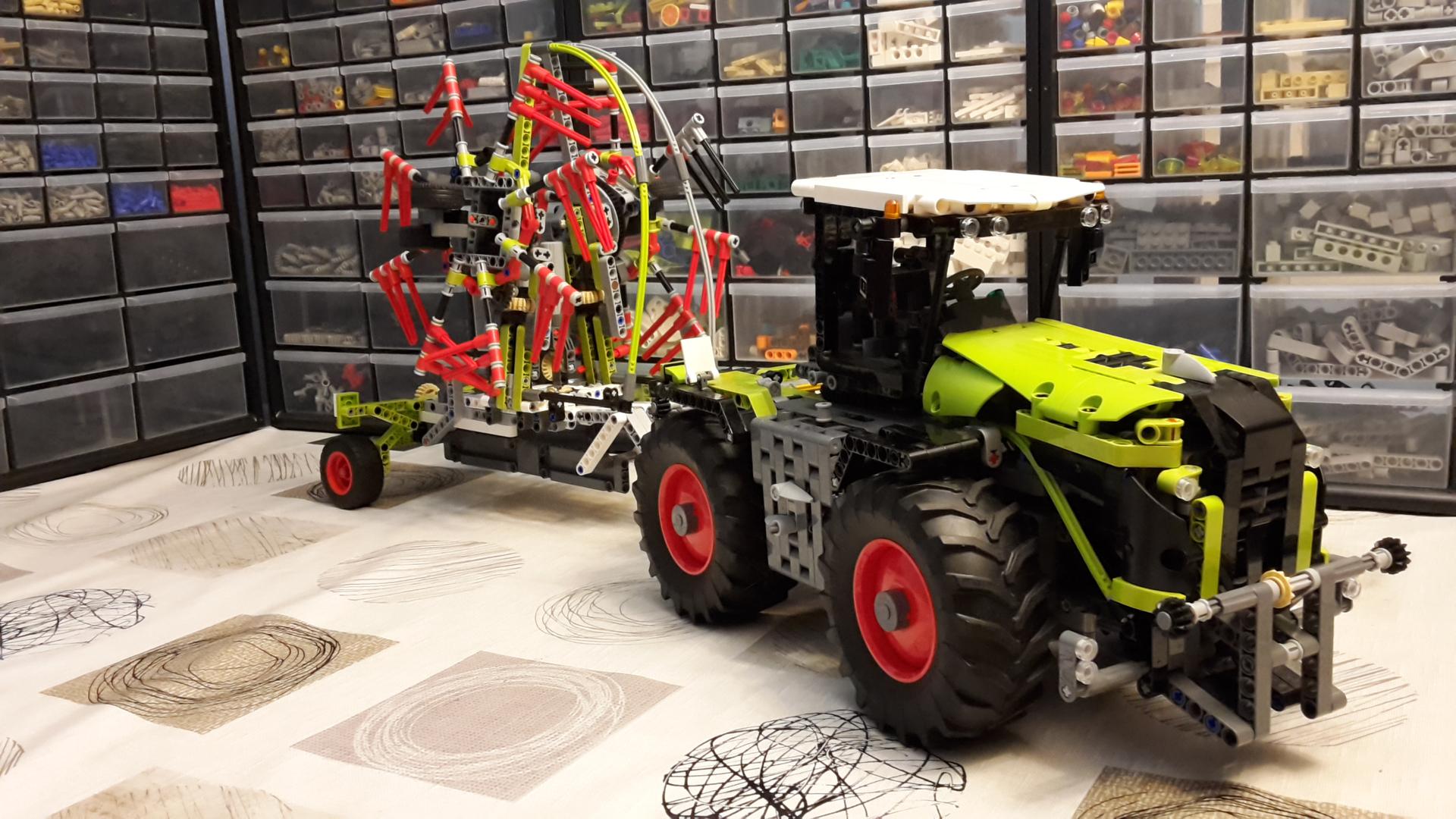 LEGO MOC Rake for Claas Xerion 5000 (Schwader) by RB-instructions ...