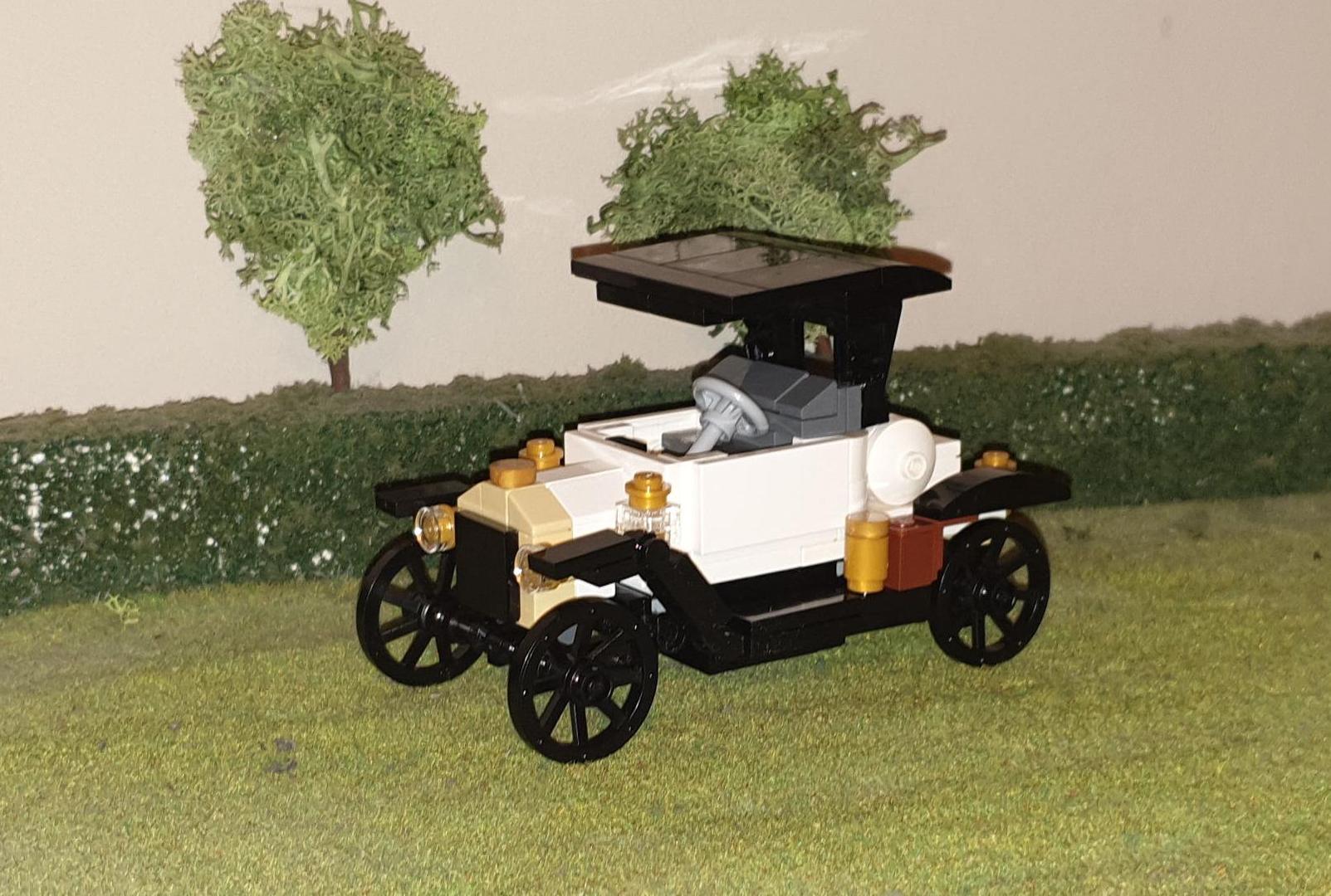 LEGO MOC Mini Ford Model T 1912 Torpedo by ww | Rebrickable - Build ...