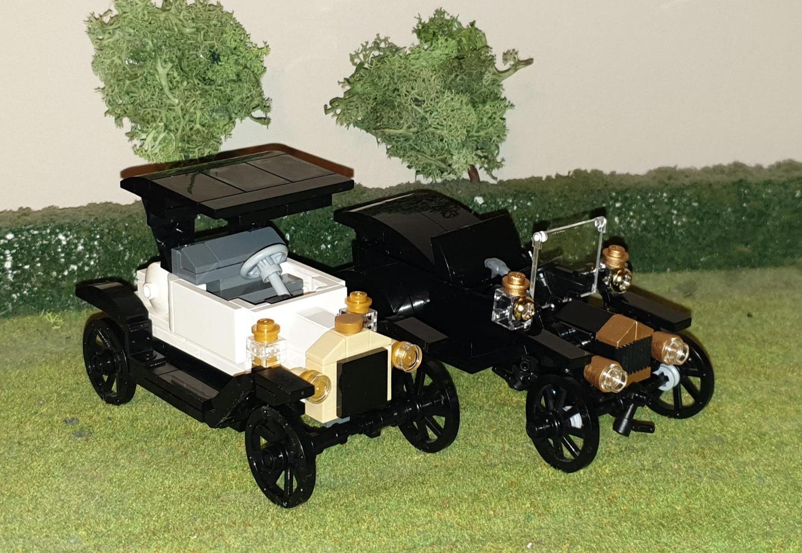 LEGO MOC-20919 1915 Ford Model T Roadster Pickup (Cars 2018 ...