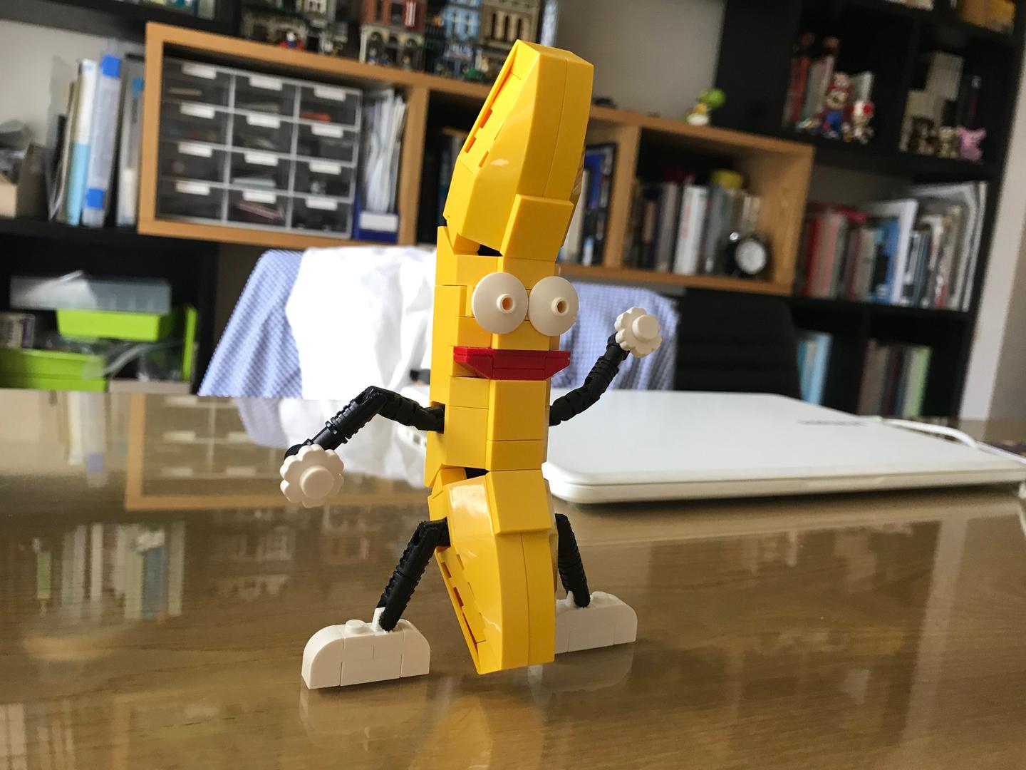 LEGO MOC Dancing Banana by JKBrickworks | Rebrickable - Build with LEGO