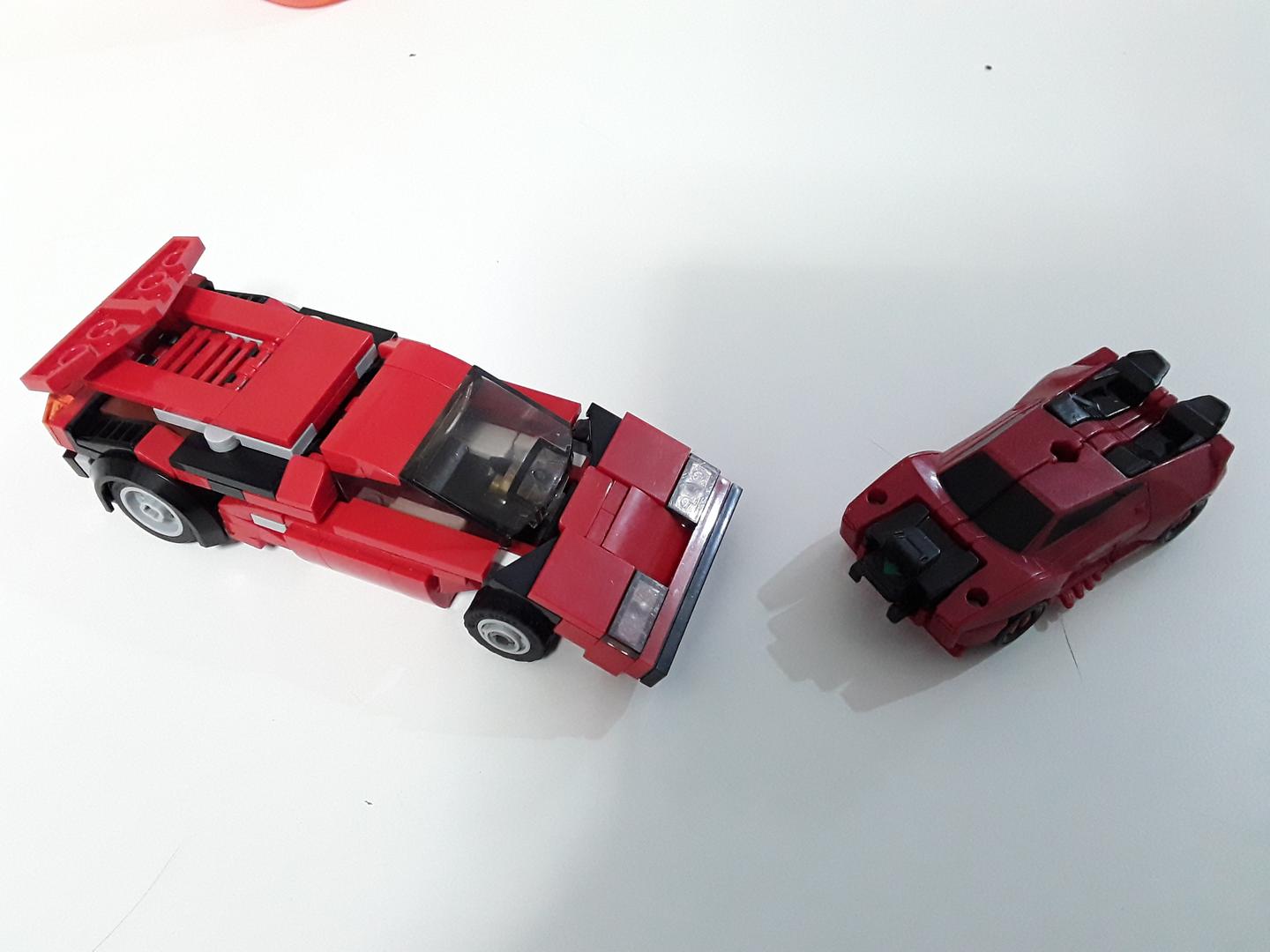 LEGO MOC Transformers G1 Sideswipe by jerrybuildsbricks | Rebrickable ...